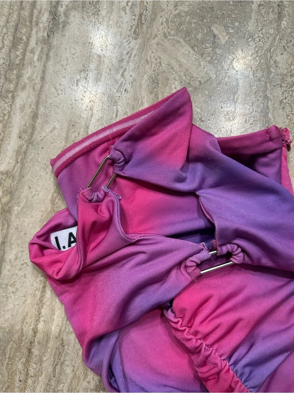 I.AM.GIA | Dresses | Iamgia Pink Purple Ombre Zaria Mini Dress | Poshmark
